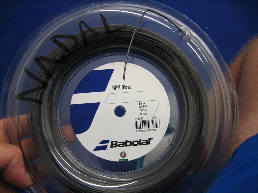 Rafa's actual racquet | Talk Tennis